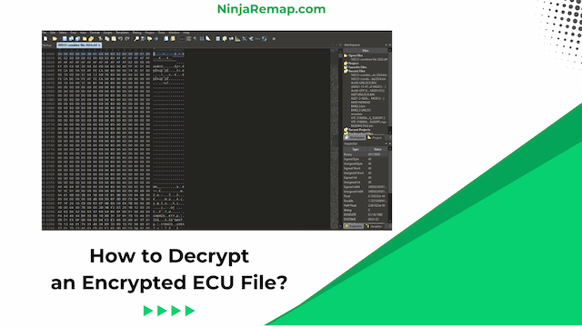 Decrypting encrypted ECU files using software. | Ninja Remap