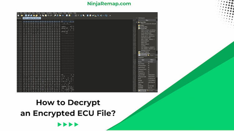 Decrypting encrypted ECU files using software. | Ninja Remap